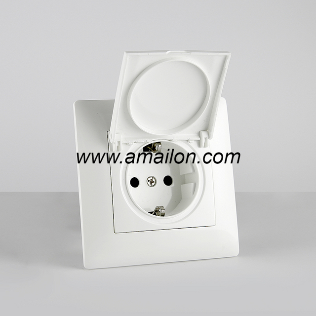China waterproof 2P+E wall socket manufacturers, waterproof 2P+E wall ...
